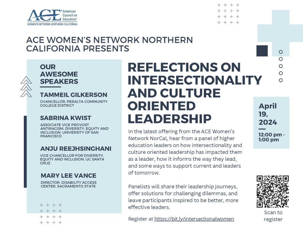 Reflections on Intersectionality and Culture Oriented Leadership - ACE ...